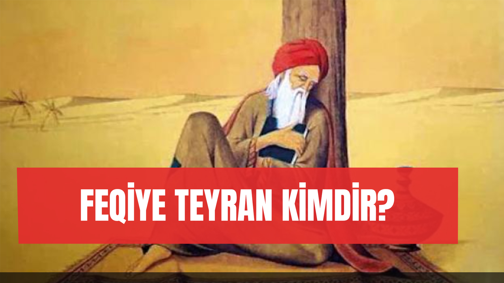 Feqiye Teyran Kimdir? Nereli? Mezarı Nerede? Şiirleri ve Eserleri…